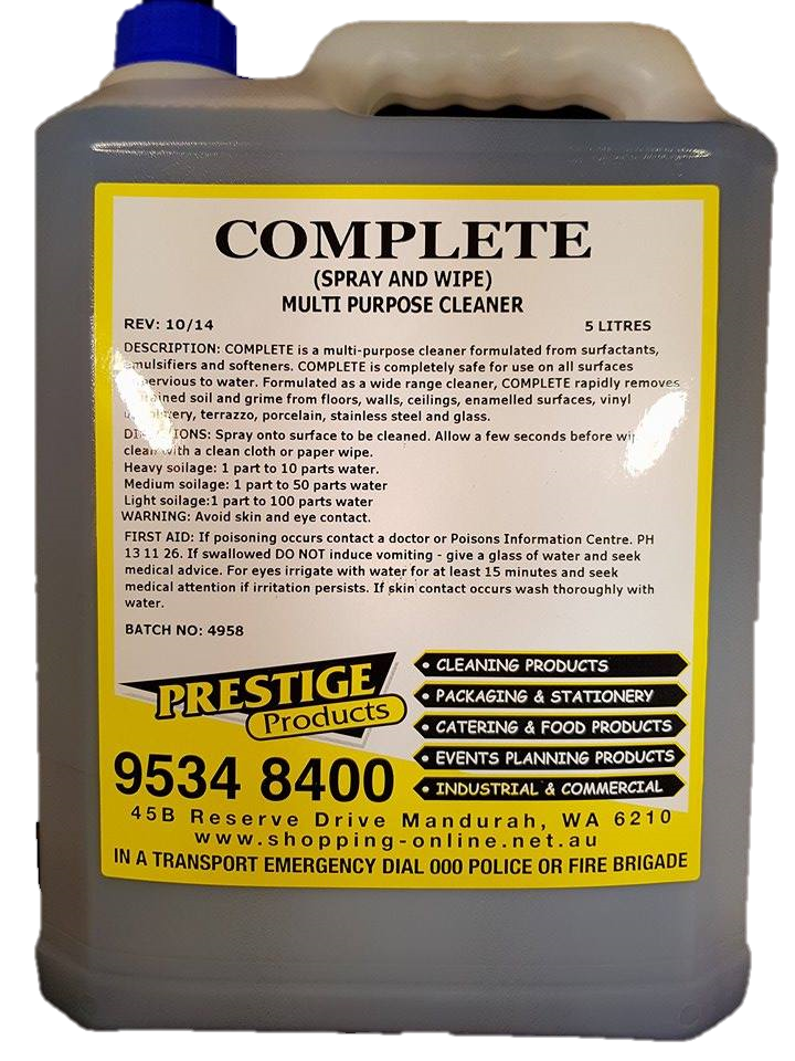 Complete – Spray & Wipe - Prestige Products