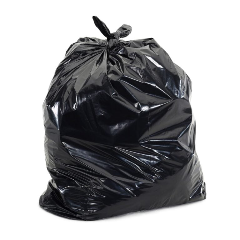 54lt Black Heavy Duty Perforated Roll Bin Liners - Prestige Products